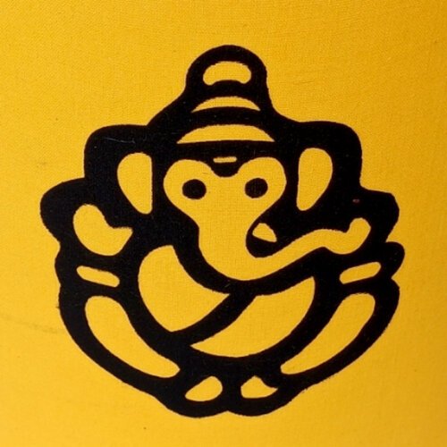 Lord Ganesha Wall Lamp | Ideal for home entrance, doorways & hallways