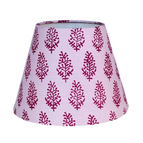 Pink lamp shade for your table lamps | Traditional and classy